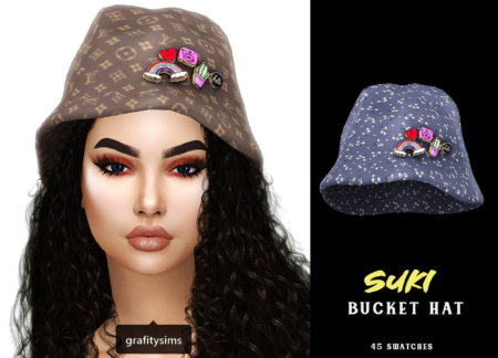 Sims 4 Suki Bucket Hat - The Sims Book