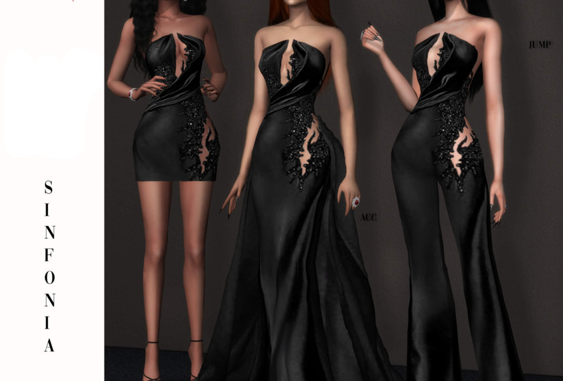 sims 4 formal dress - The Sims Book
