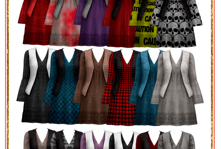 Sims 4 clothes custom content pack - winvfe