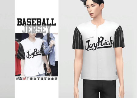 Sims 4 Baseball Jersey - The Sims Book
